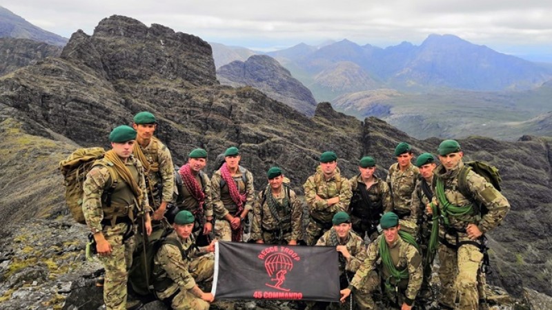 Royal Marines Complete UK's 'Most Challenging Mountain Expedition'
